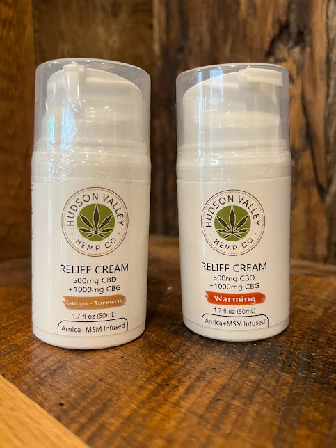 Hudson Valley Hemp Co - CBD Relief Cream